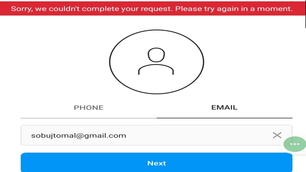 instagram sign up problem try again later | instagram sign up problem 2022 | Instagram new ...