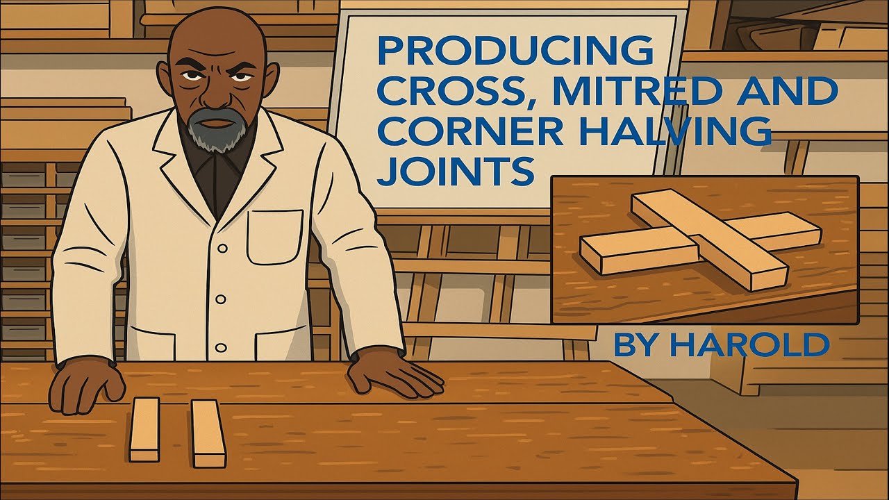 -Carpentry College- Producing cross, Mitred and Corner Halving Joints ...