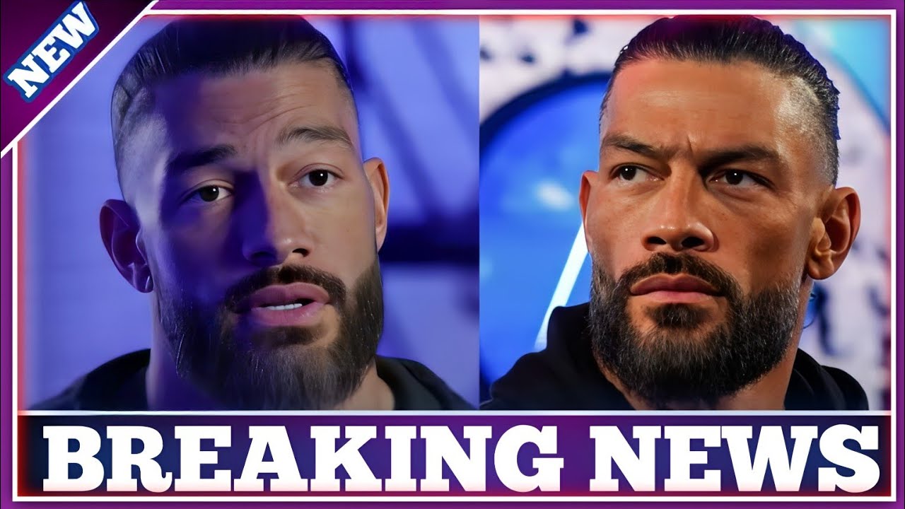 "Heartbreaking News for WWE Fans! Roman Reigns Shocks the World with ...