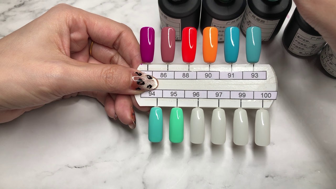 color 94 95 96 97 99 100 - YouTube