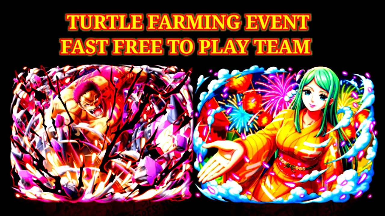 OPTC TOKI TURTLE FARMING EVENT!!! NO STALL FREE TO PLAY TEAM - YouTube