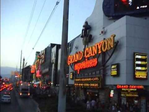 Las Vegas Strip by Deuce bus - YouTube