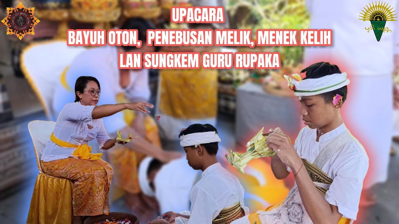 Upacara I Putu Raditya Yoga Mahendra Sakeng Denpasar - YouTube
