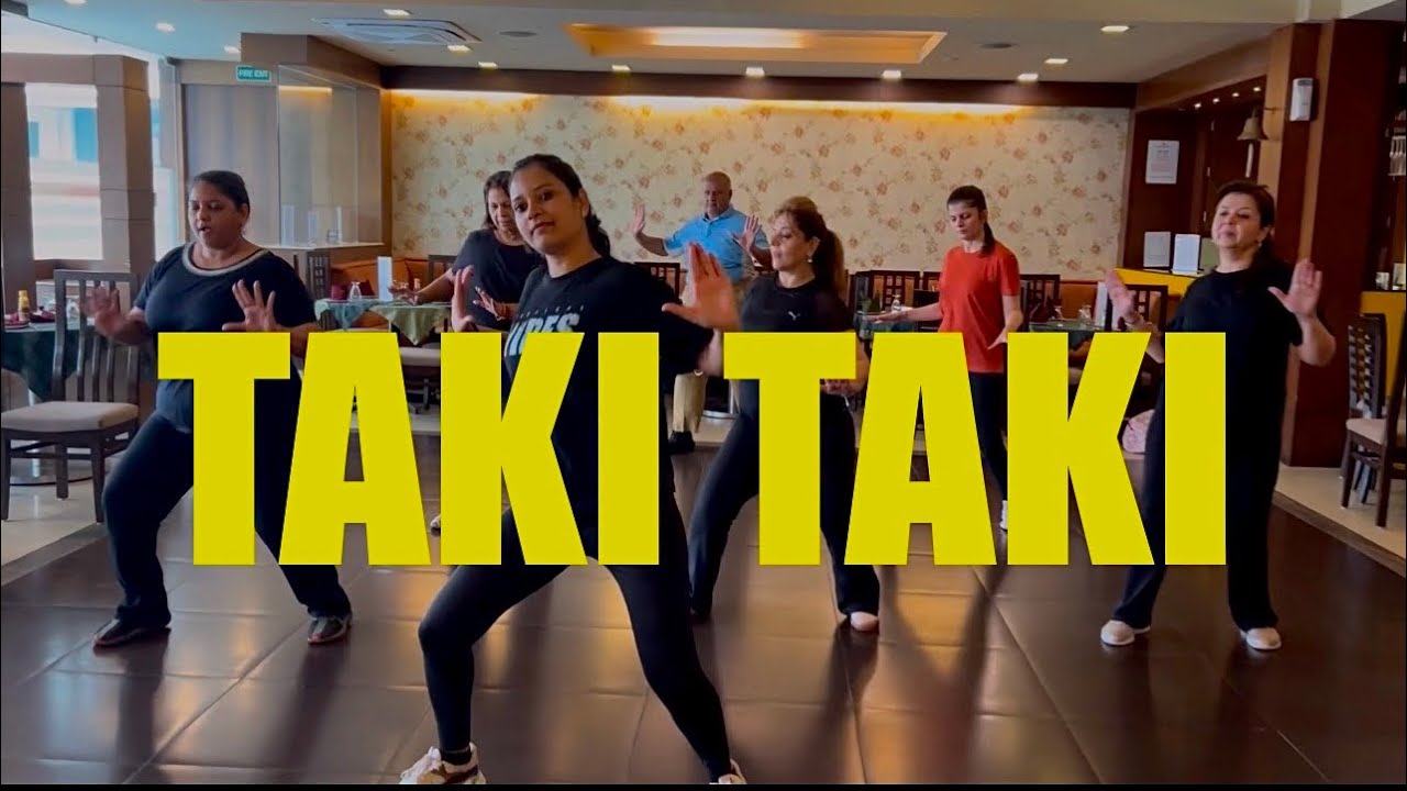TAKI TAKI zumba dance | TAKI TAKI dance | TAKI TAKI song - YouTube