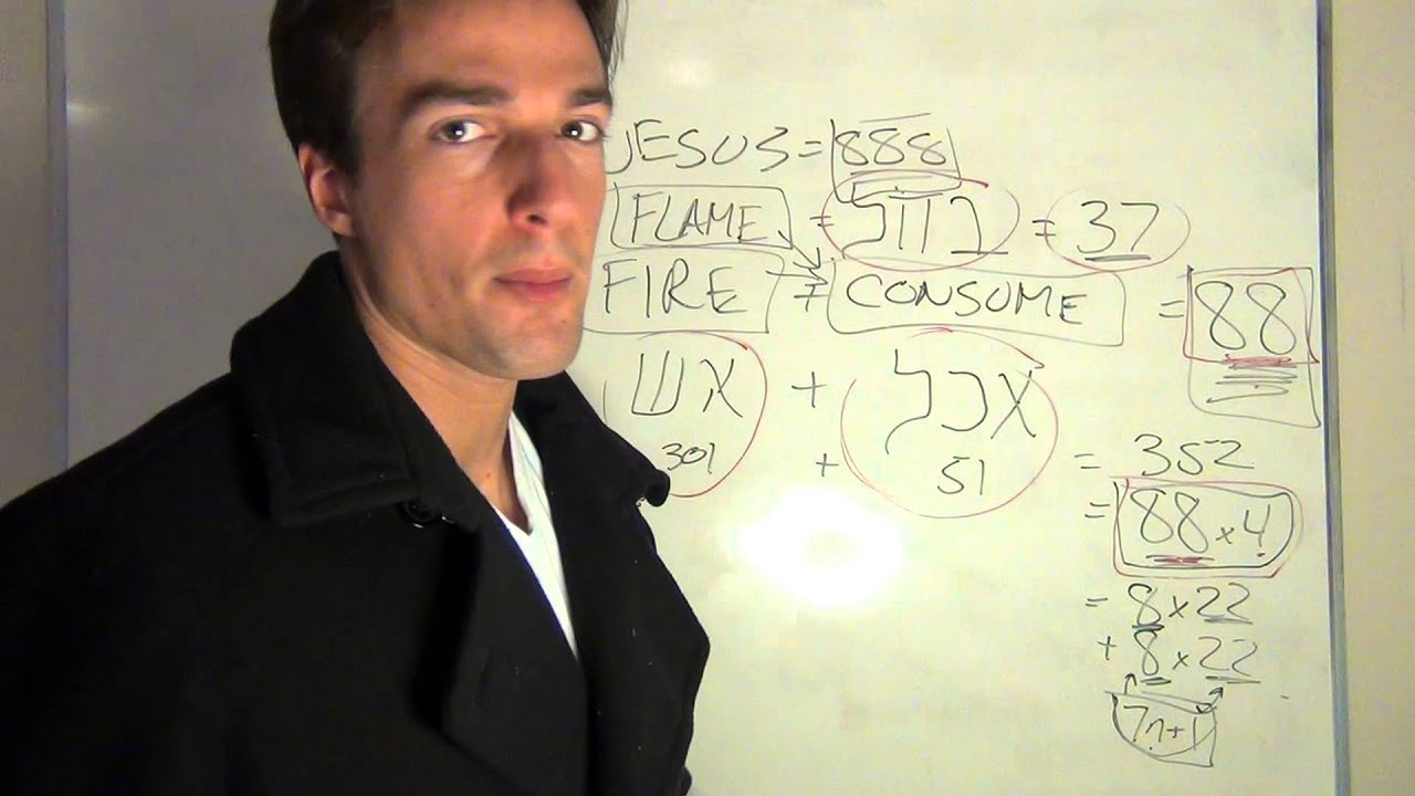 Jesus = 888, SOLVED: The Bible Code. (All FIRE on earth, taken for the ...