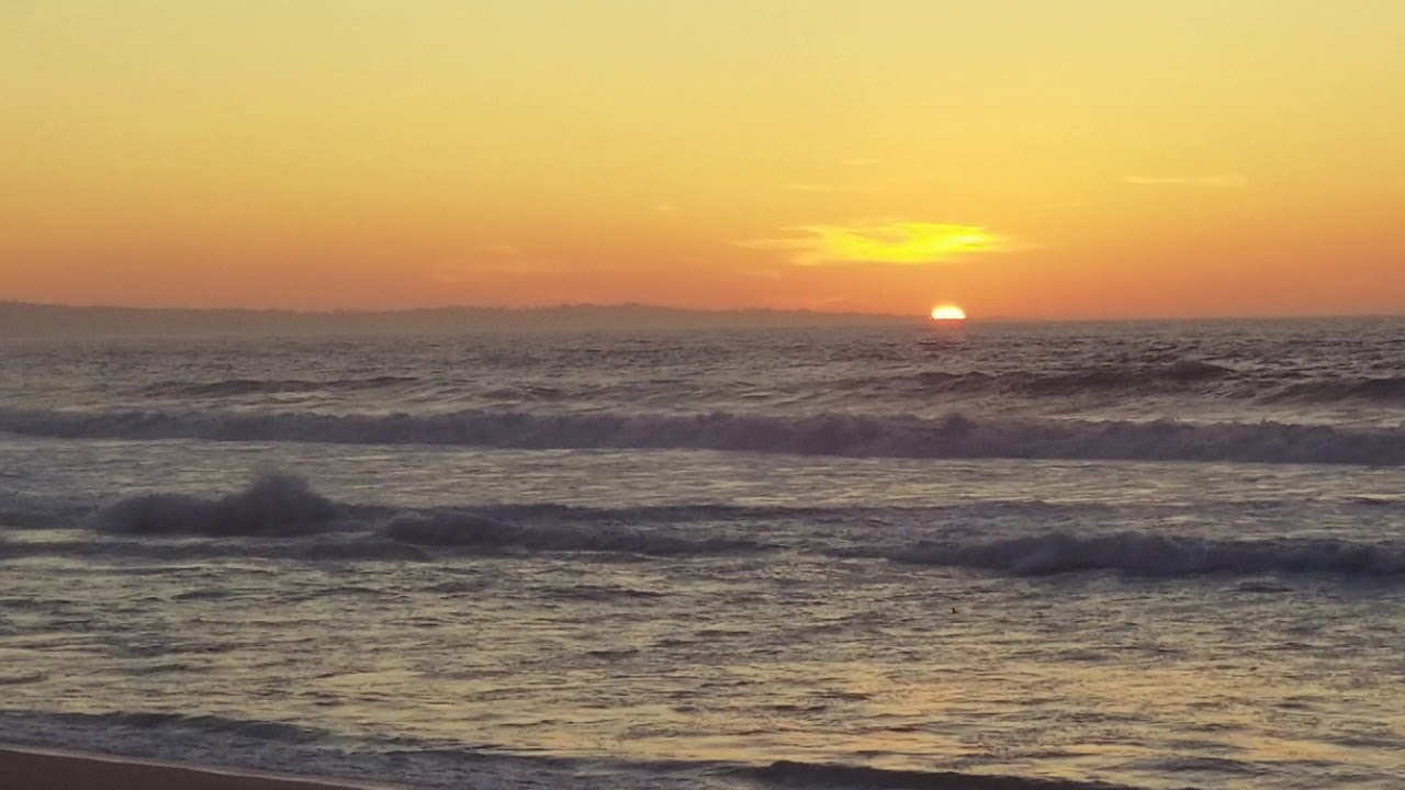 Sunset on Monterey Bay California - YouTube