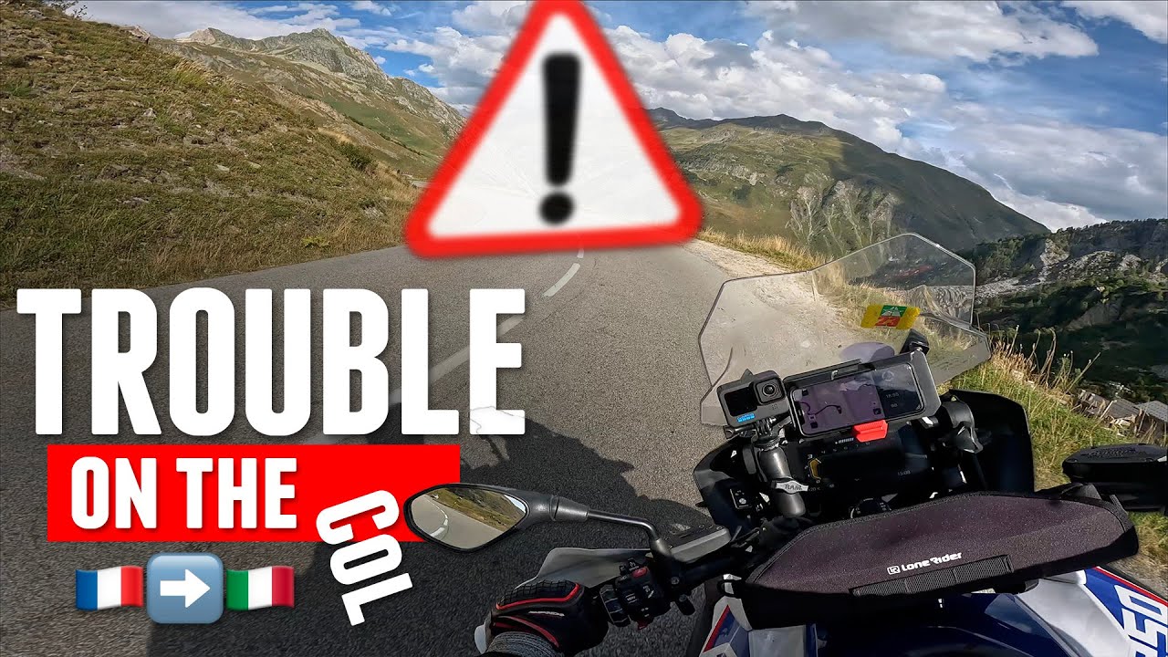 French Alps Motorcycle Adventure Pt 2 – Trouble on the Col 🇫🇷 🇮🇹 - YouTube