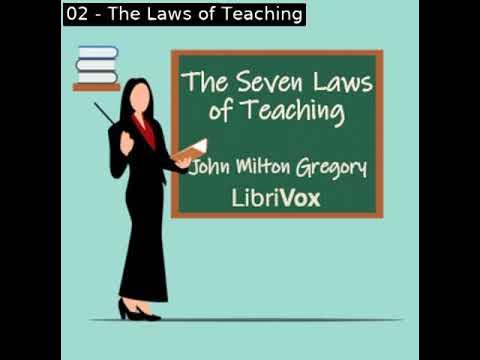 The Seven Laws of Teaching by John Milton Gregory read by Various ...