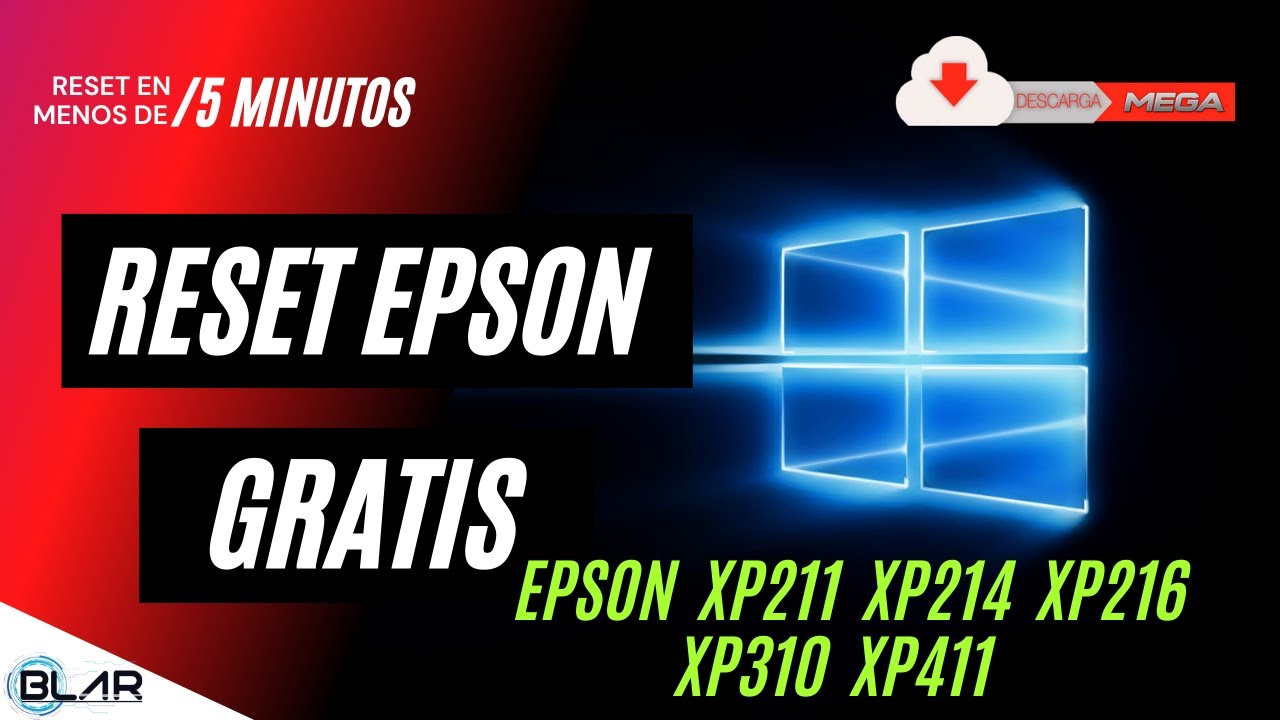 Reset Epson xp211 xp214 xp216 xp310 xp411 Gratis + link de descarga ...