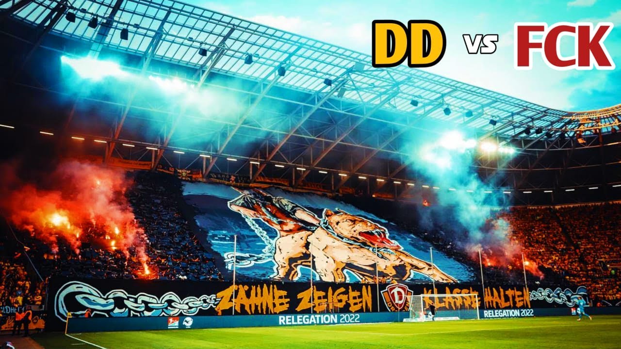 Amazing Tifo Ultras Dynamo Dresden || Dynamo Dresden vs FC ...