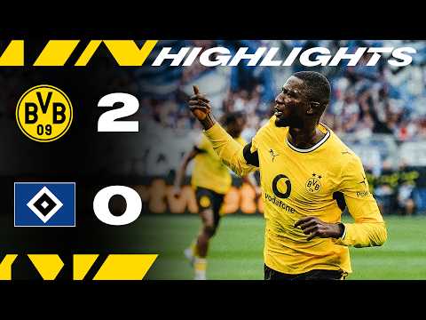Konstantelias’ Kreuzbandriss trübt Auftakterfolg | BVB - HSV 2:0 | Highlights
