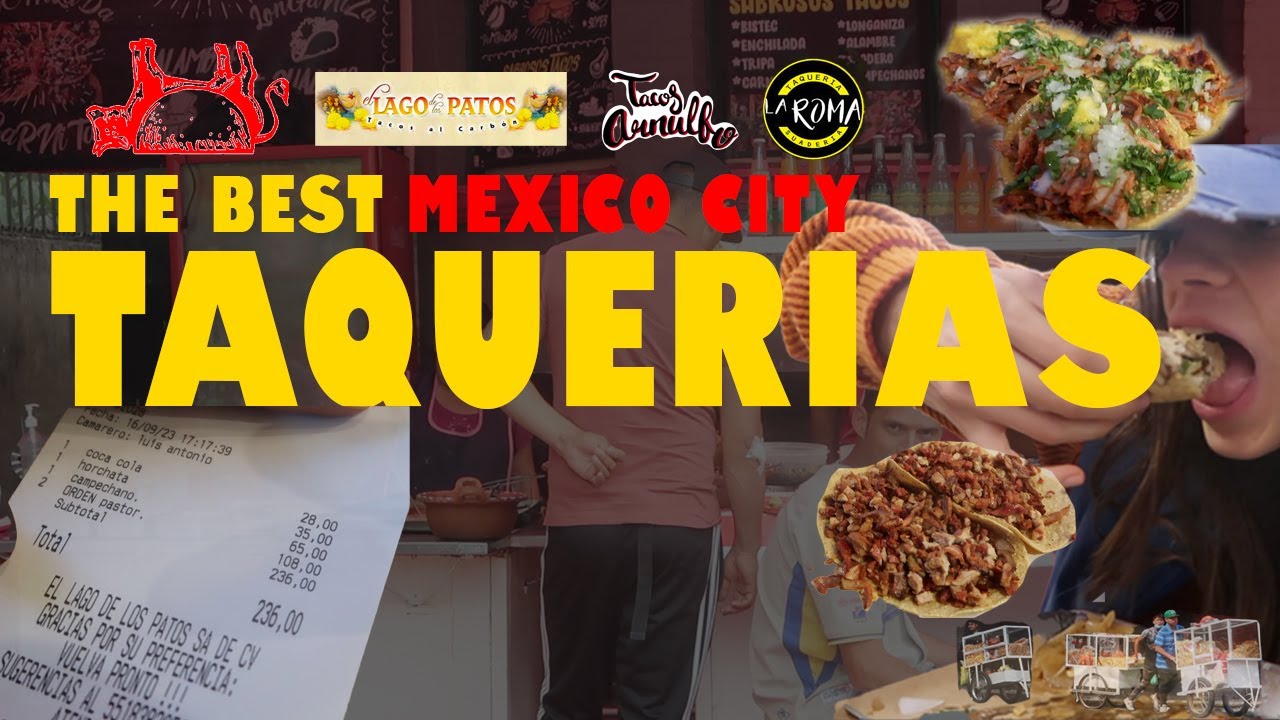 MEXICO CITY TACO VLOG - best tacos in cmdx🌮🇲🇽 - YouTube