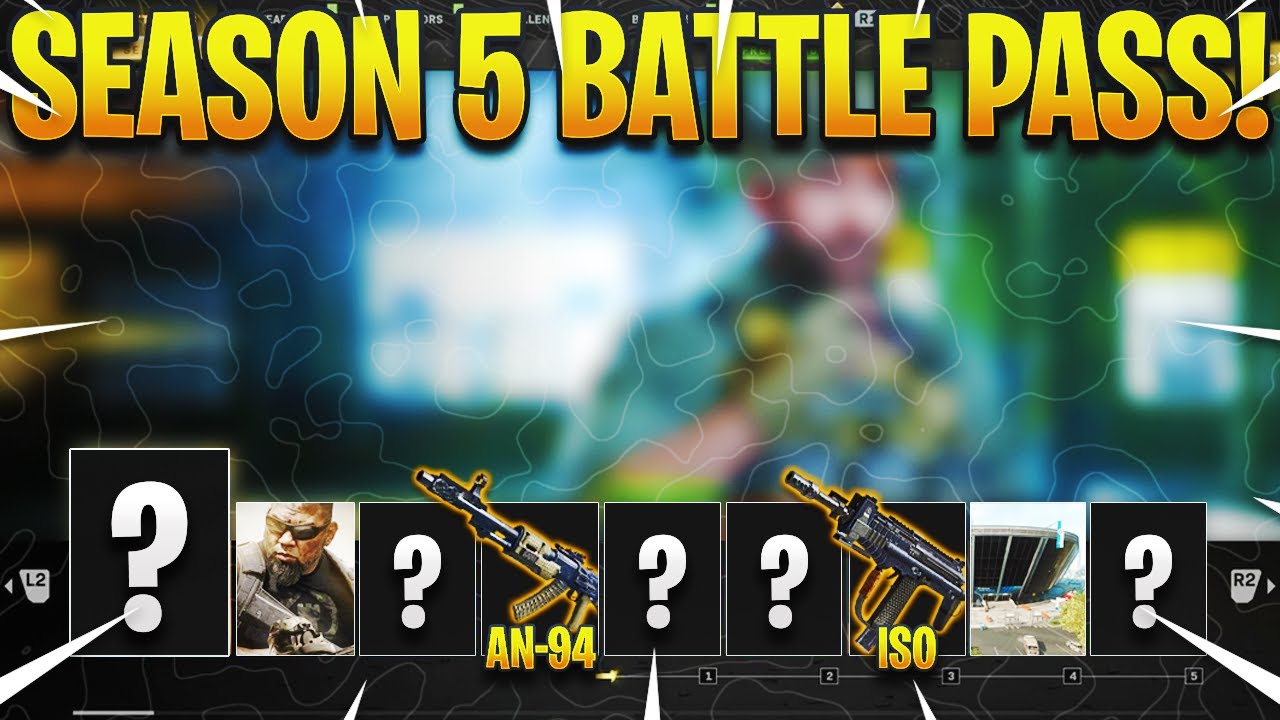 THE SEASON 5 BATTLE PASS IN COD: MW IS INSANE 🤩 - YouTube