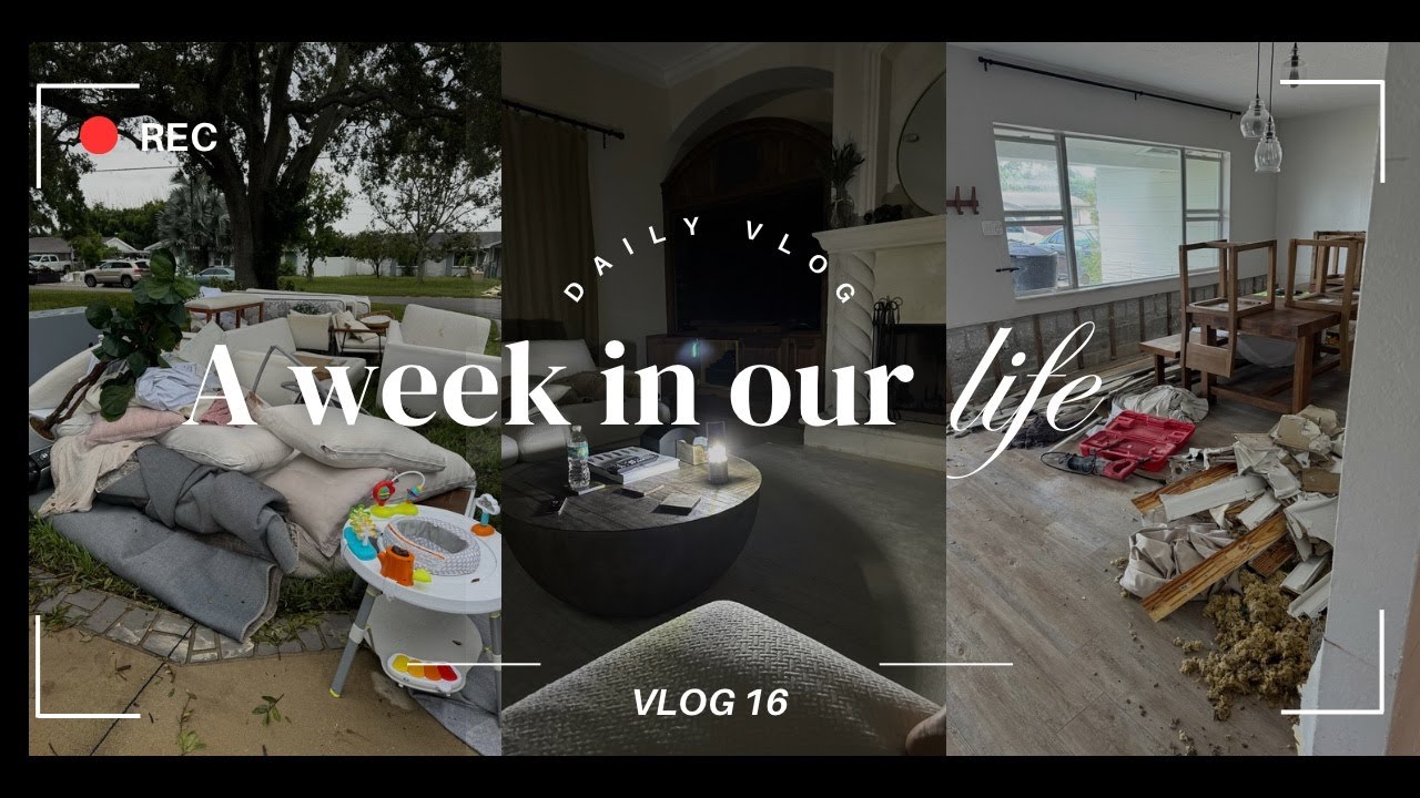 Hurricane Helene night, flooded house, and house remediation - YouTube