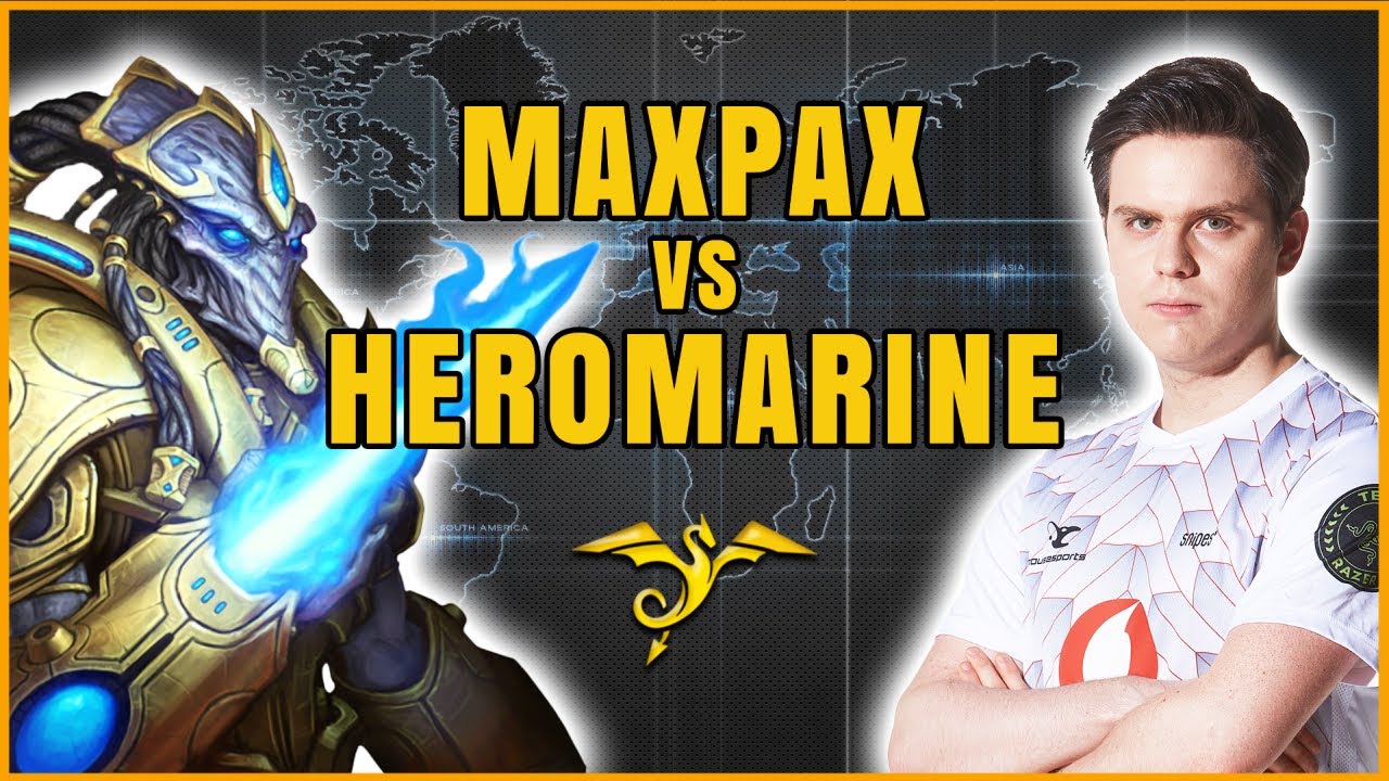 StarCraft 2 - MAXPAX vs HEROMARINE! - ESL Open Cup #75 Europe - YouTube