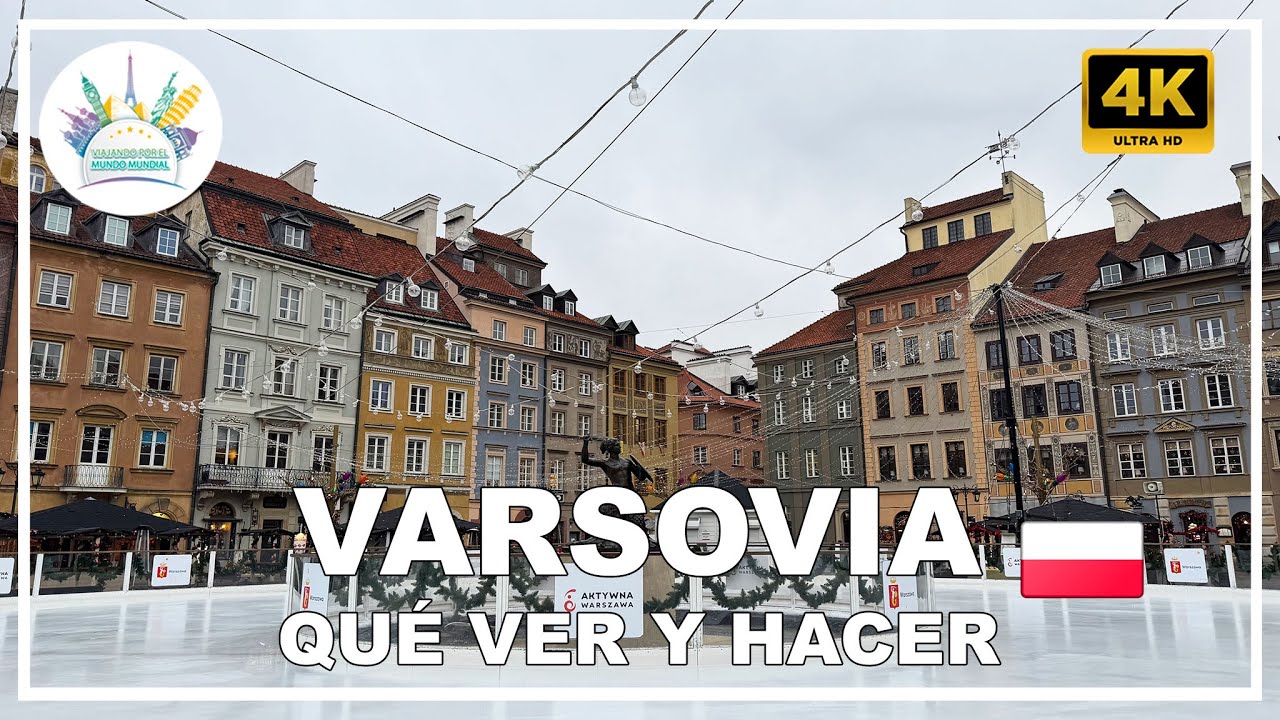 Qué VER en VARSOVIA , la capital de POLONIA 🇵🇱 | Guía de viaje 4K - YouTube