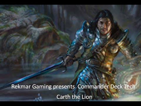 #mtgmh2 #commander Deck Tech - Carth the Lion - YouTube