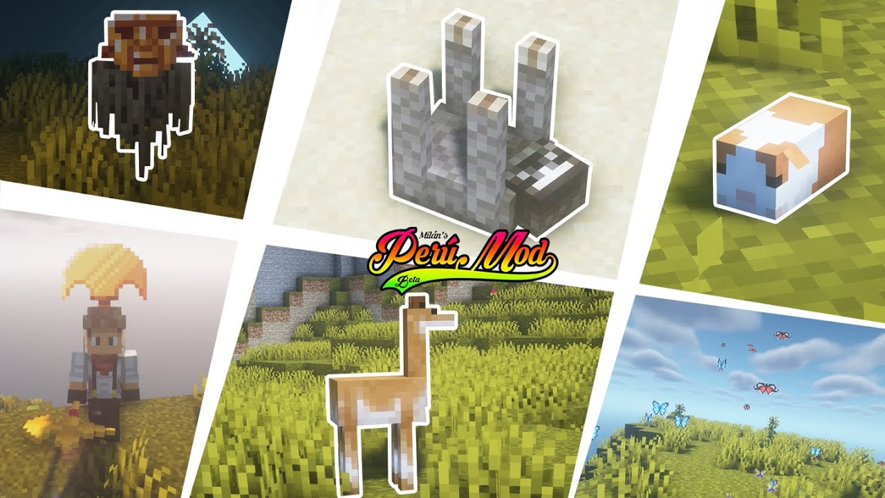 Milan's Peru Mod (Minecraft Mod Showcase) (1.16) - YouTube