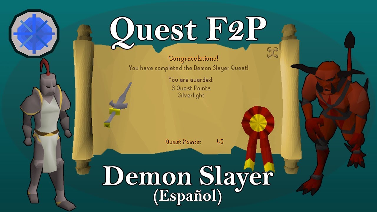 [OSRS] Demon Slayer Quest 2020 (Español) - YouTube