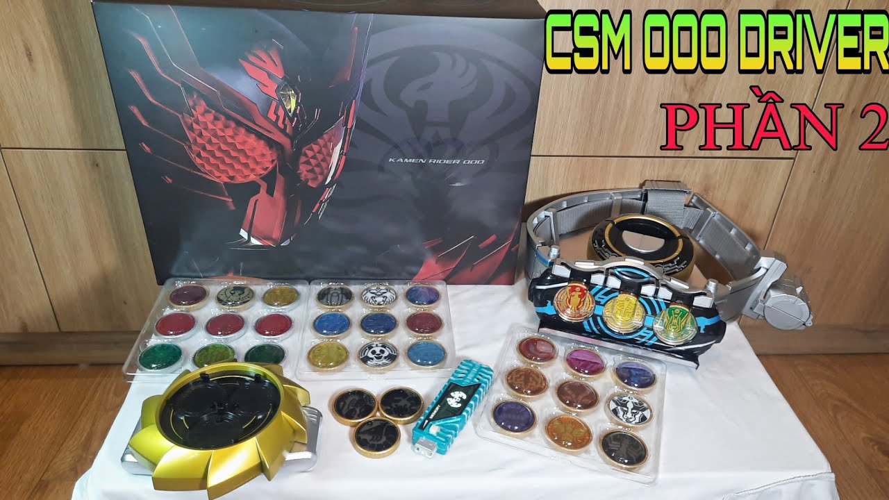 Review Giới Thiệu CSM OOO Driver Bản Complete P.2: Các Core Medal Từ ...