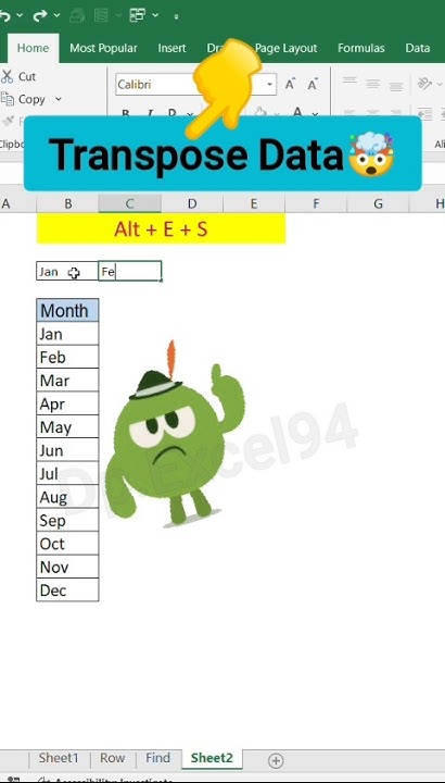 Transpose #exceltech #excelshortcuts #excelgyan #exceltips #excel #exceltricks - YouTube