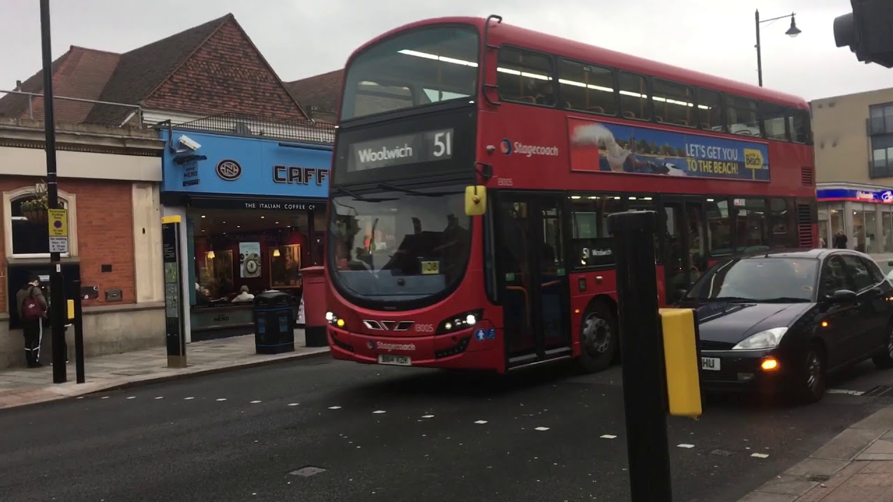 Buses at Sidcup - YouTube