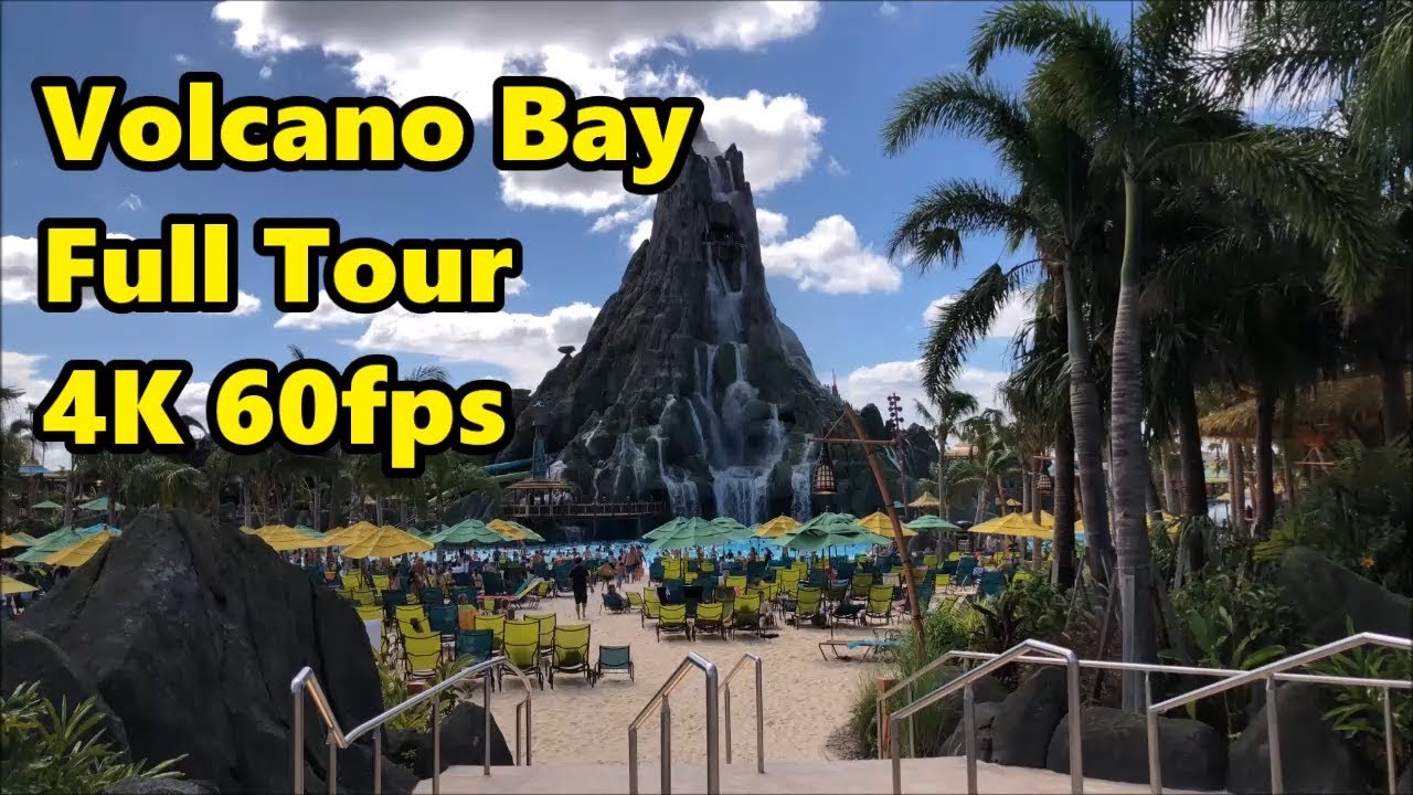 Volcano Bay | Full Tour in 4K 60fps | Universal Studios - Orlando ...