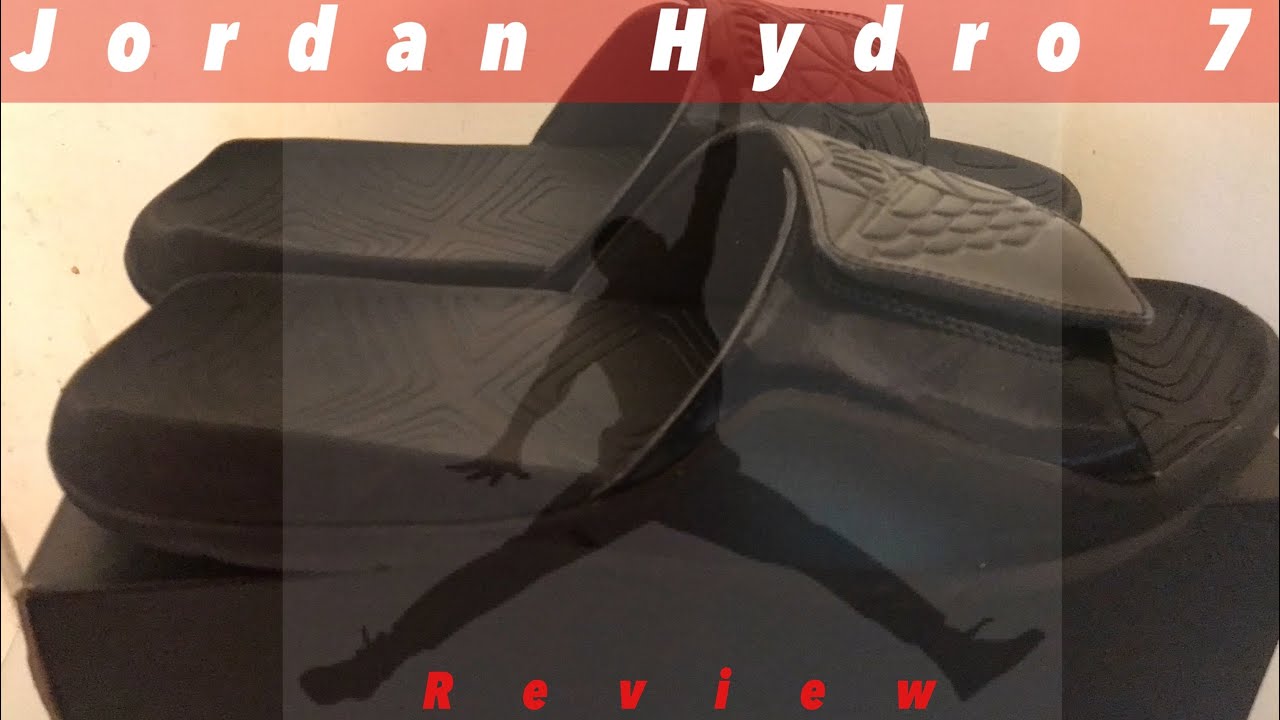 Jordan Hydro 7 Slide/Shoe 👟 Review - YouTube