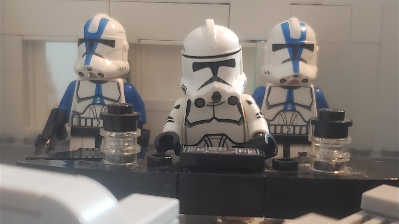 Lego Clone Commander Offices on Clone Miltary Base | Building A Clone ...