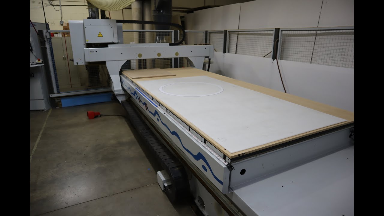 Weeke Optimat BHP 200 CNC Router w Vacuum Table, Drill Unit, 8 Station ...