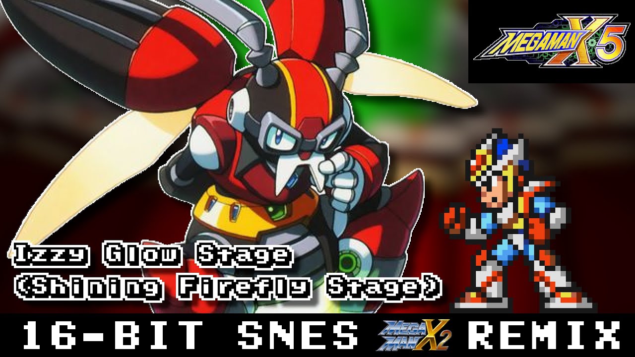 [16-Bit;SNES]Izzy Glow - Mega Man X5【MMX2 Style, AddmusicK】 - YouTube