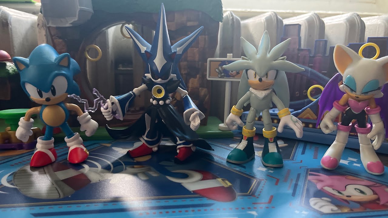 Sonic The Hedgehog - Jakks Pacific Wave 17 4 inch review! - YouTube