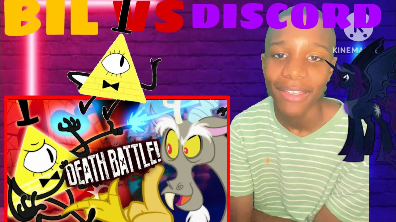 “DEATH BATTLE Bill Cipher VS Discord” REACTION!!! - YouTube