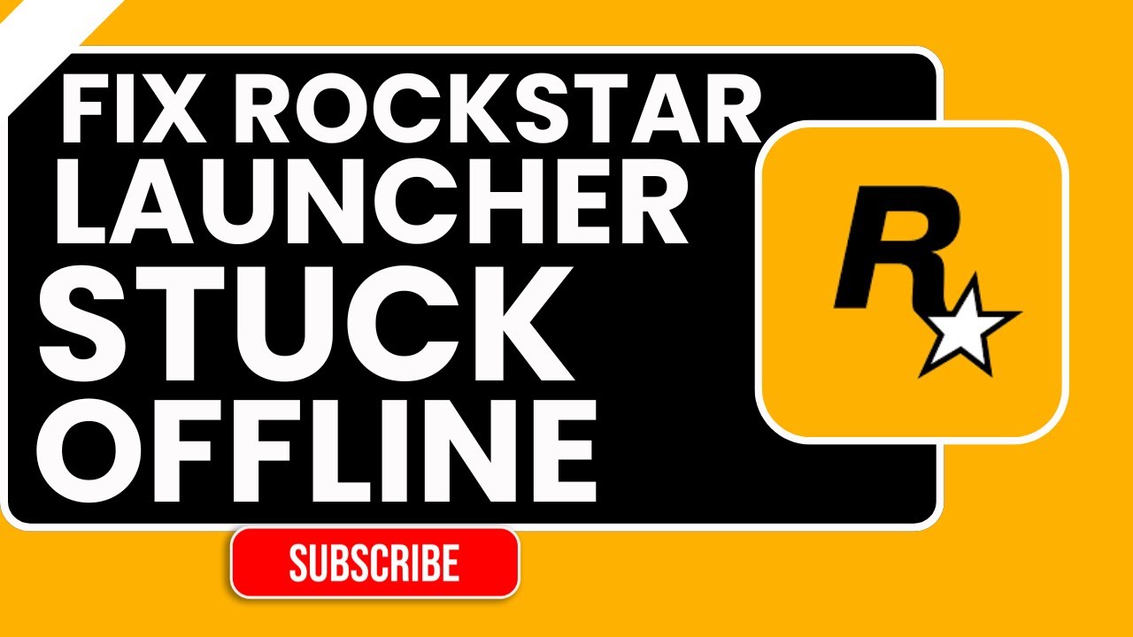 Fix Rockstar Games Launcher Stuck Offline (Step-by-Step 2026 Guide ...