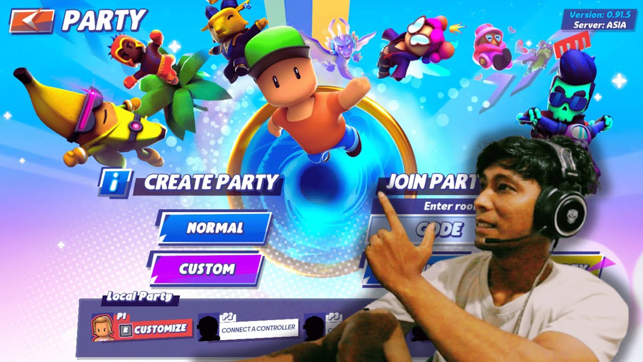 Live stumble guys with Pro Player Day 28 #stumbleguys - YouTube