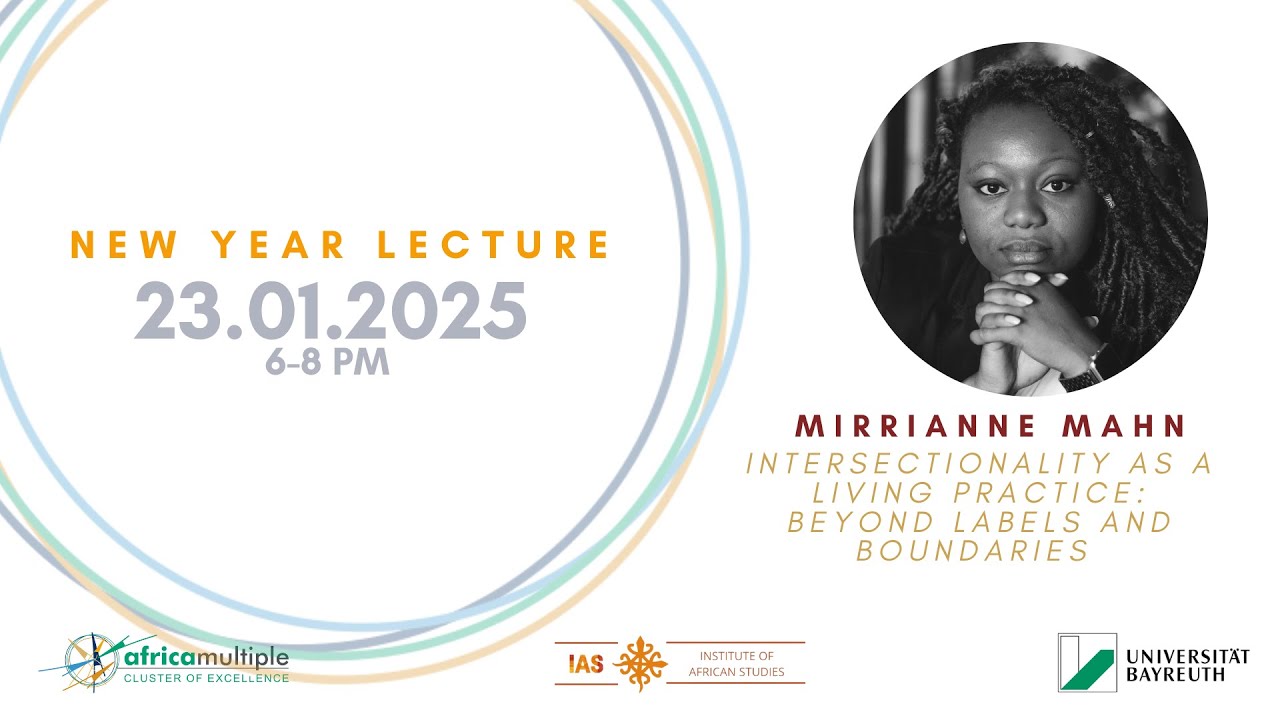 New Year Lecture 2025: Intersectionality as a Living Practice: Beyond Labels and Boundaries ...