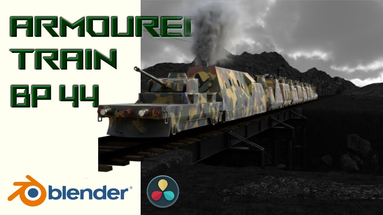 Armoured Train BP44 - YouTube