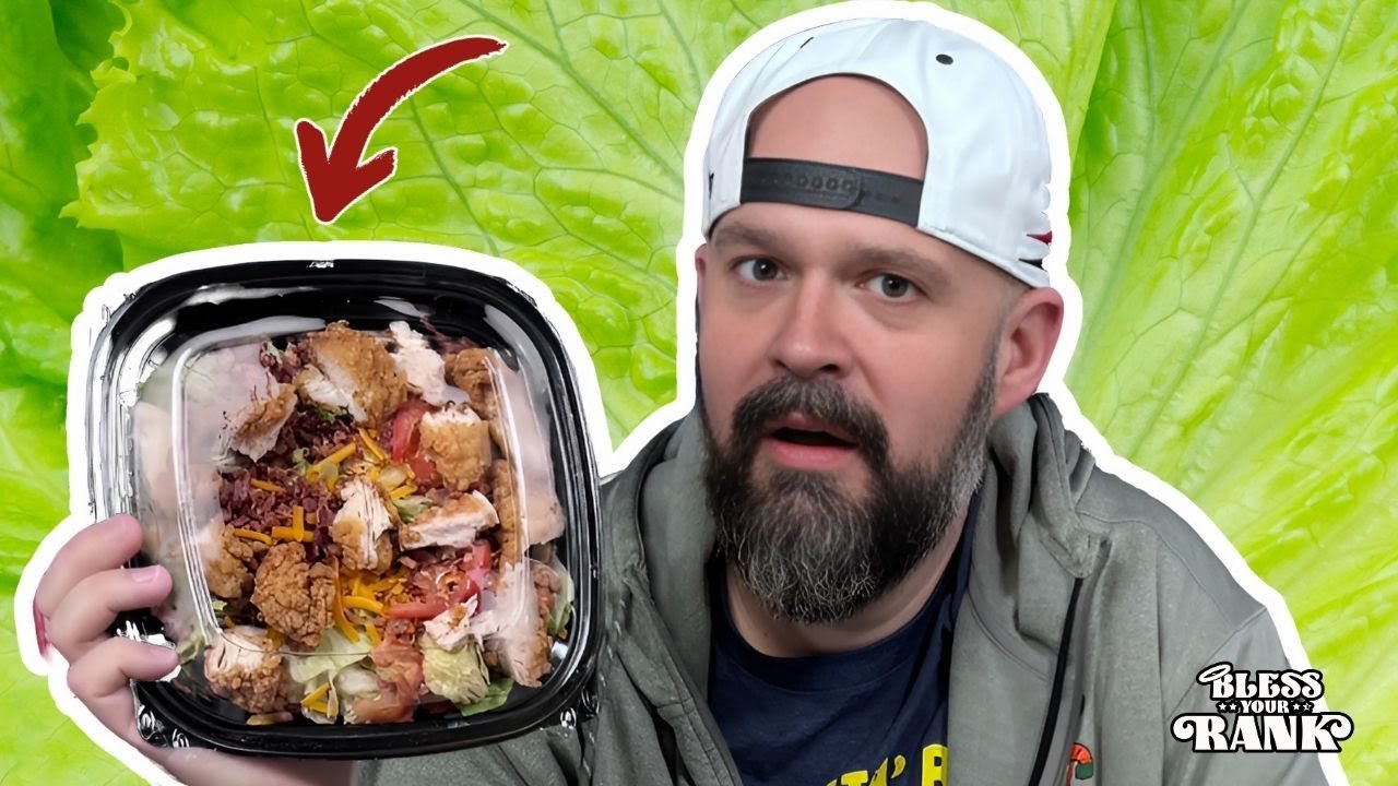 Ranking Fast Food Salads | Bless Your Rank - YouTube