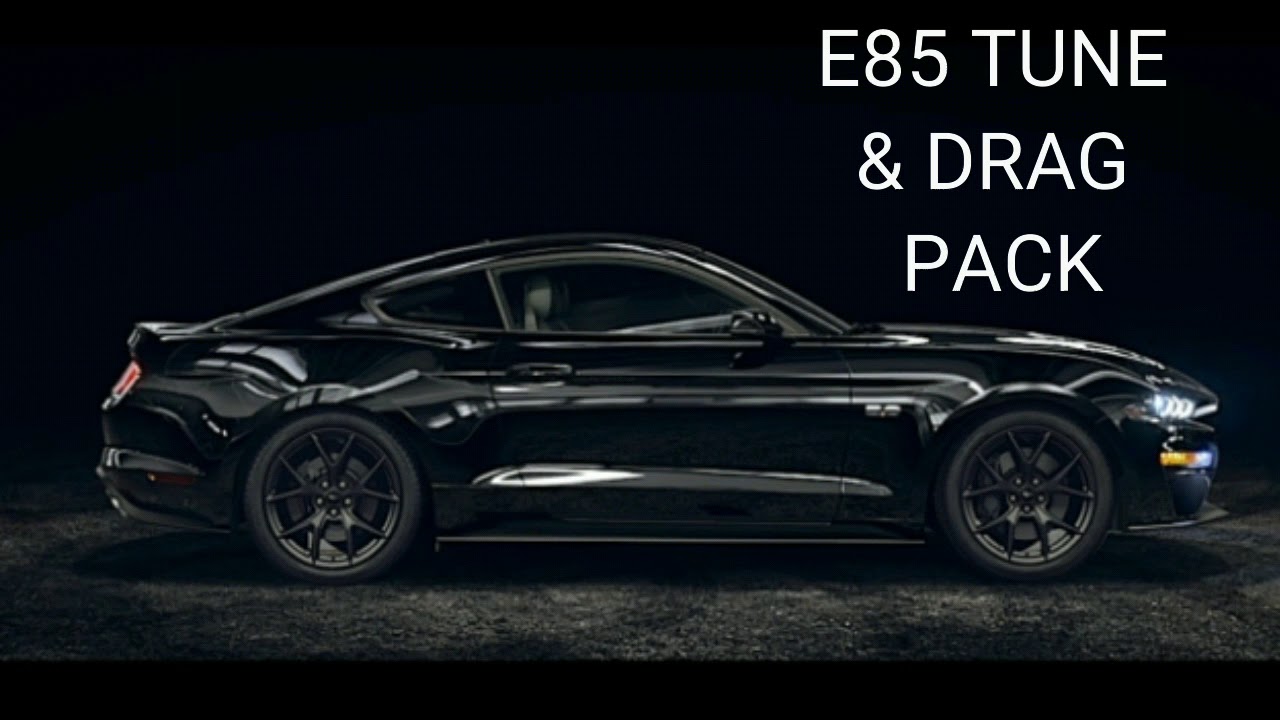 HOLY SHIT; 2018 MUSTANG GT E85 TUNE ONLY & DRAG PACK RUNS 11.3 QUARTER ...