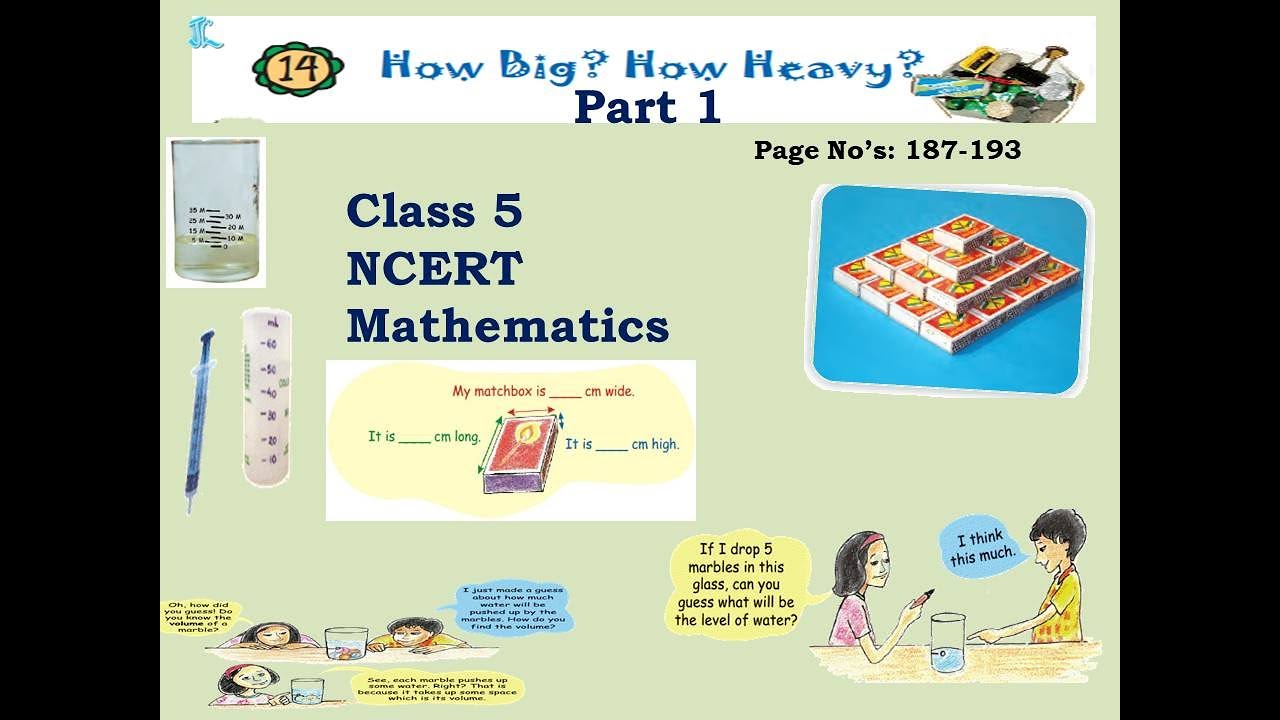 How Big How Heavy Class 5 Chapter 14 NCERT Maths Part 1 Page how-big-how-heavy-class-5-chapter-14-ncert-maths-part-1-page