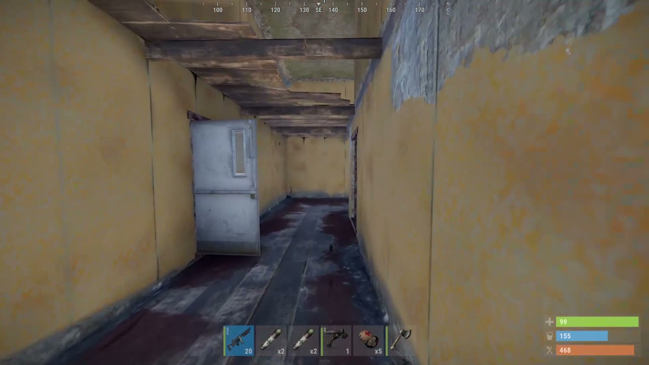 Survival and HORROR - RUST - YouTube