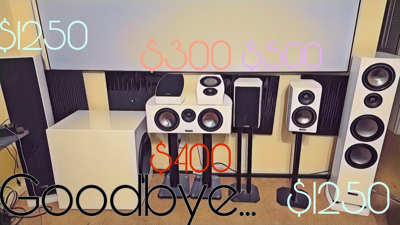 I'm Selling ALL My Speakers... - YouTube