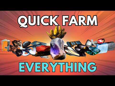 Best Ways To FARM Every Resources in Warframe 2025