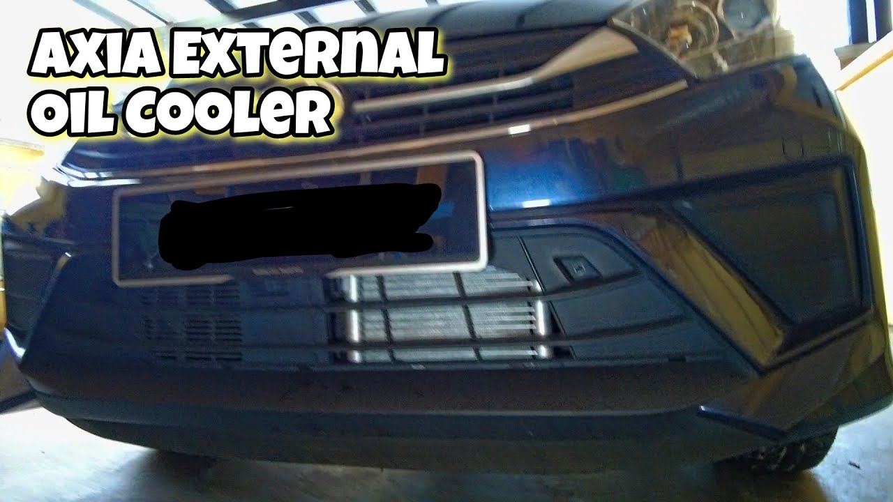 Perodua Axia pasang External ATF Oil Cooler untuk sejukkan minyak ...