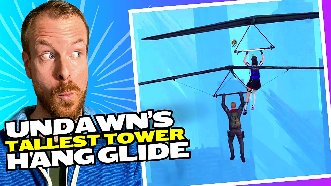 Hang Gliding off the Tallest Tower in Undawn Snowy Abyss - YouTube