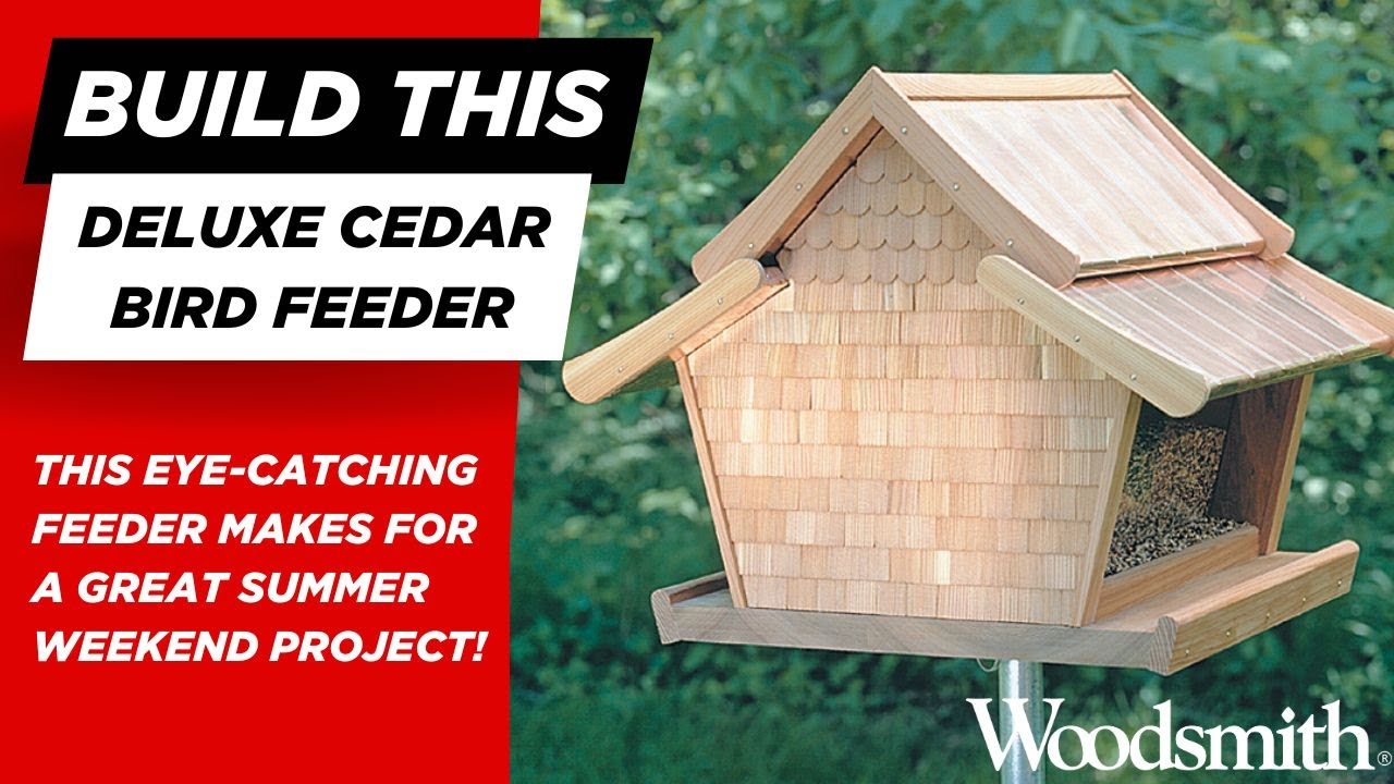 Printable Bird Feeder Plans