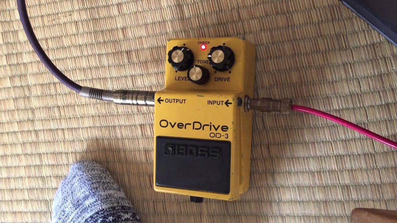 BOSS OD-3 mod ver.4. - YouTube