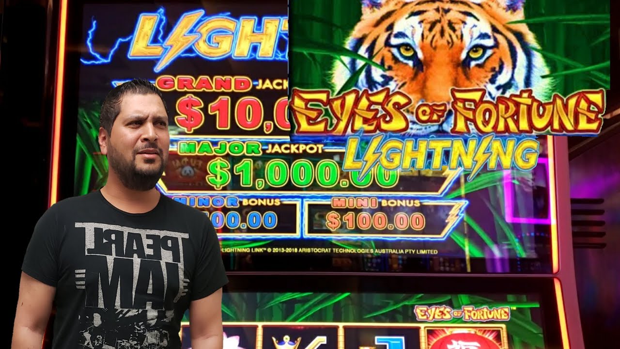 How many bonuses can we NOT get on Eyes of Fortune Lightning Link - YouTube