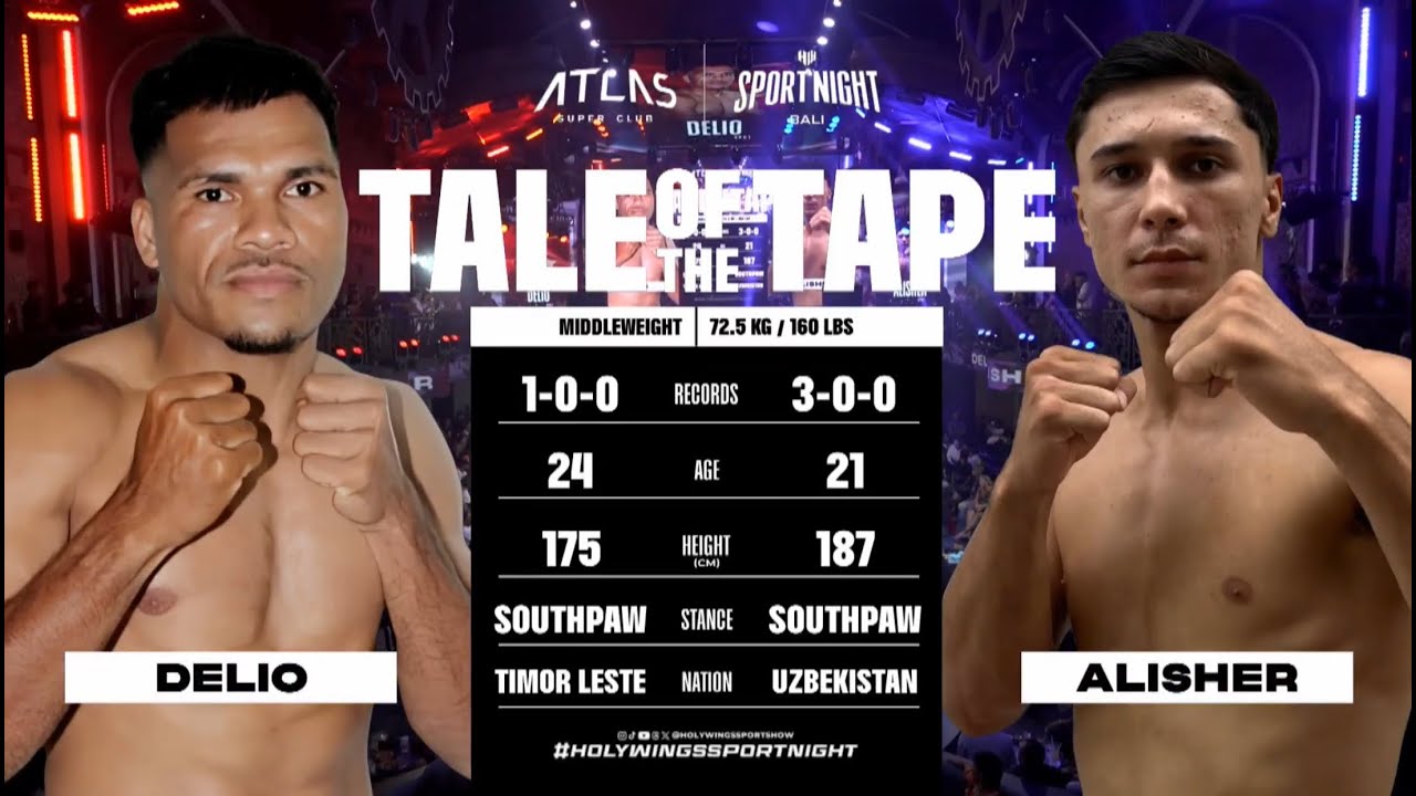 Boxing HIGHLIGHTS: DELIO MOUZINHO 🇹🇱 vs ALISHER 🇺🇿 - YouTube