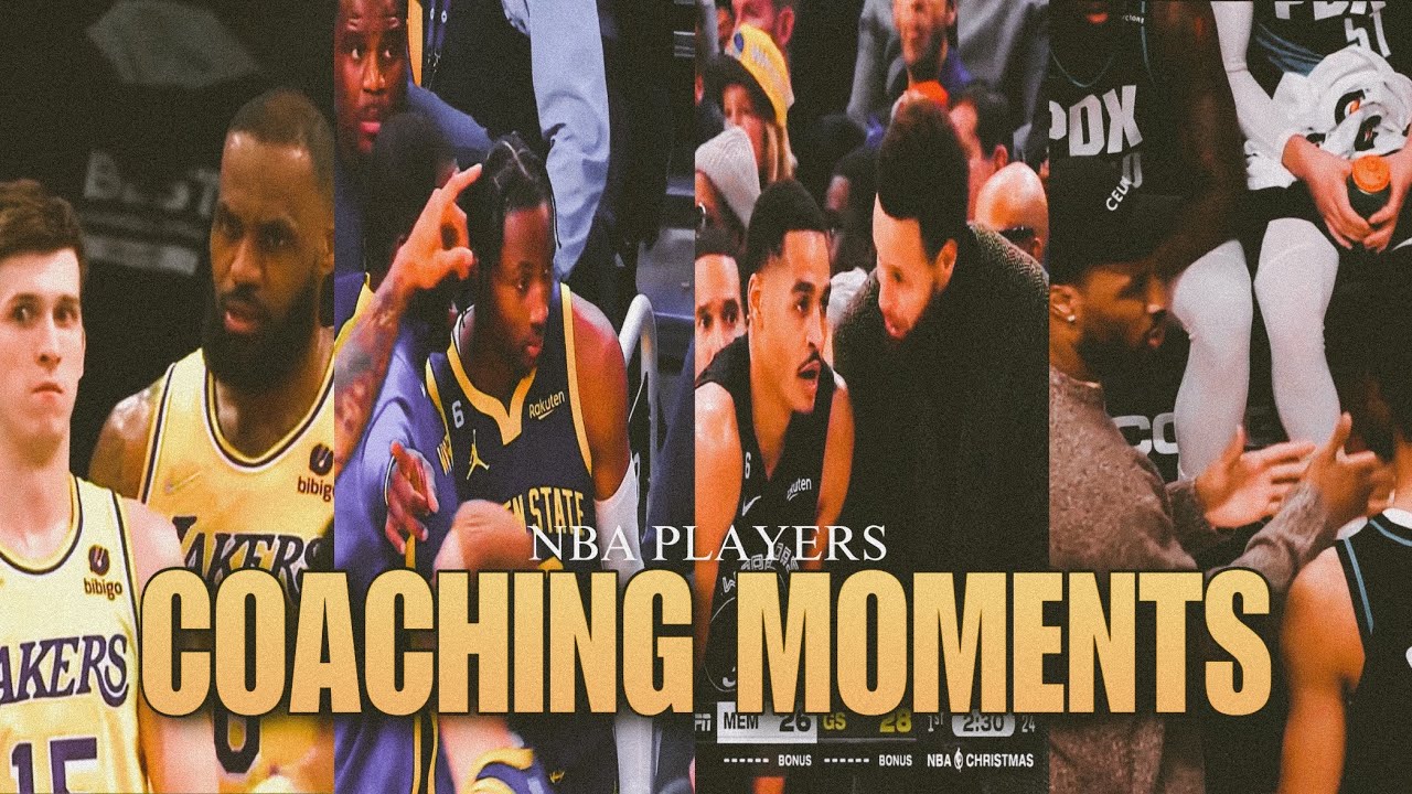 “NBA players COACHING MOMENTS” - YouTube
